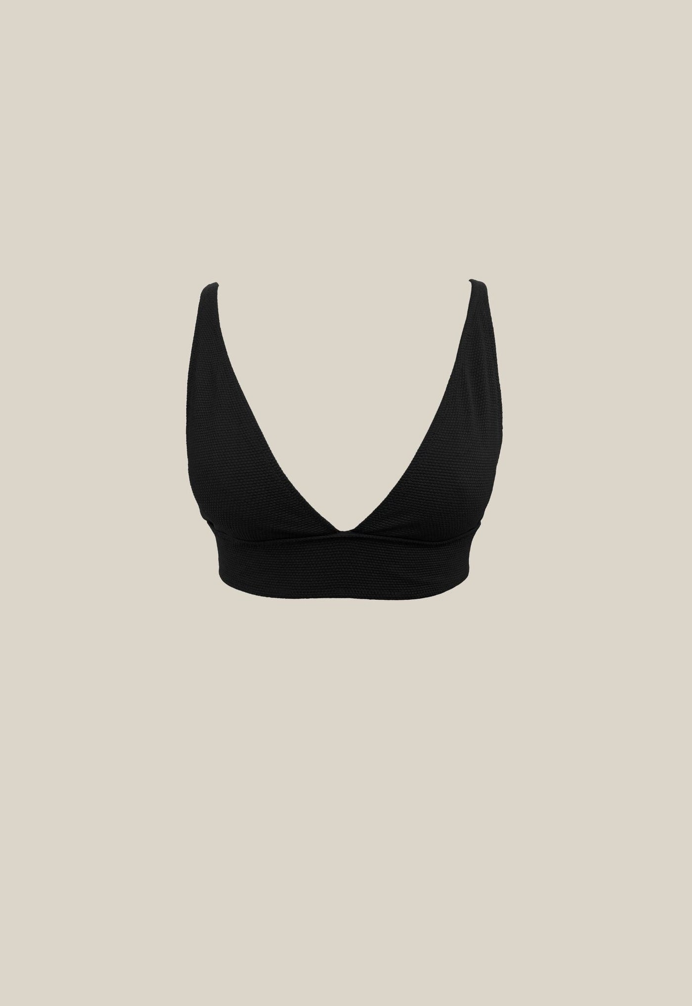Triangle Black Bikini Top | Triangle Bikini Top