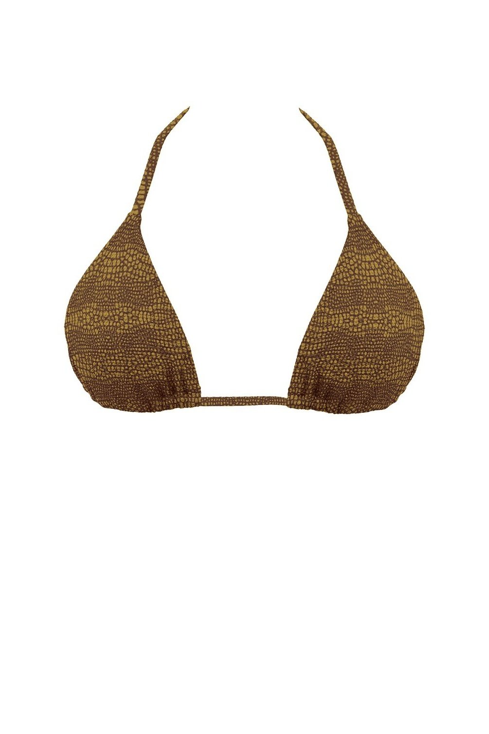 Tan Bikini Tops | Triangle Style Bikini Top – Laya Swim